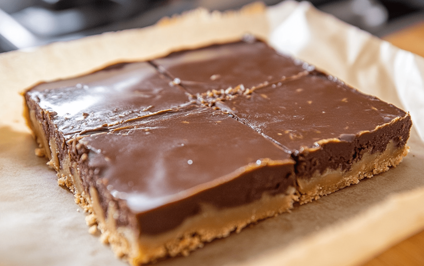 #1 Perfect Double Chocolate Crispy Frozen Bars - Light Orange Bean