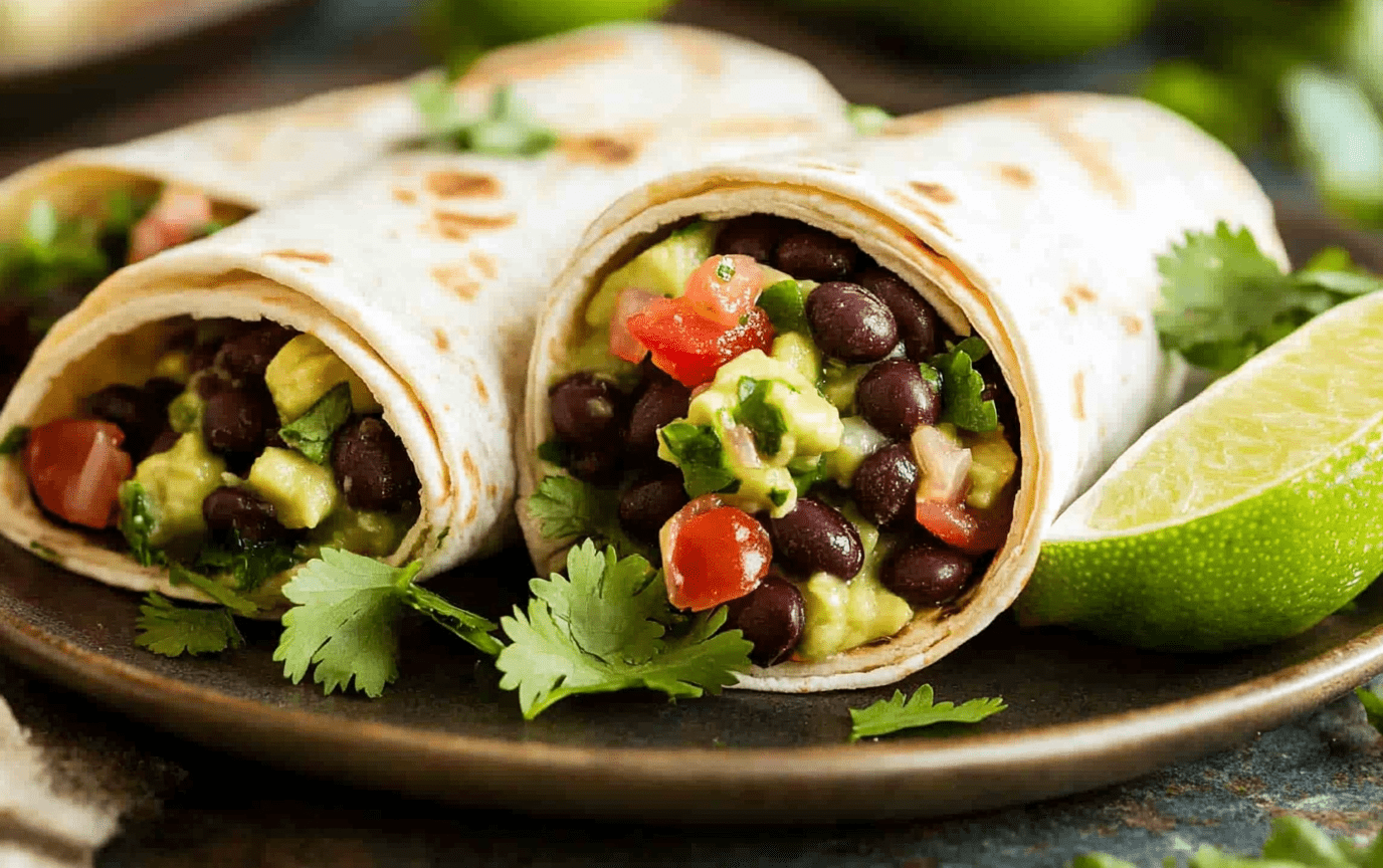 Avocado Avalanche Wrap: A Burst of Flavor in Every Bite! | Savory Touch