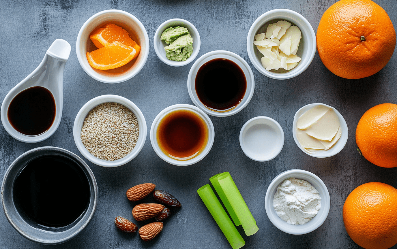 Zesty Wasabi Citrus Sauce - Light Orange Bean