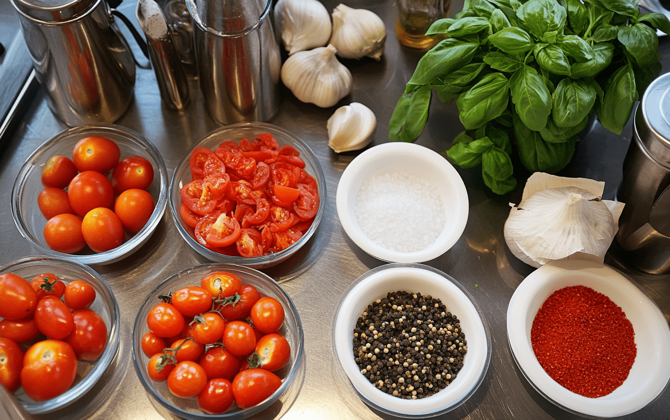 Classic Tomato Basil Sauce - Light Orange Bean