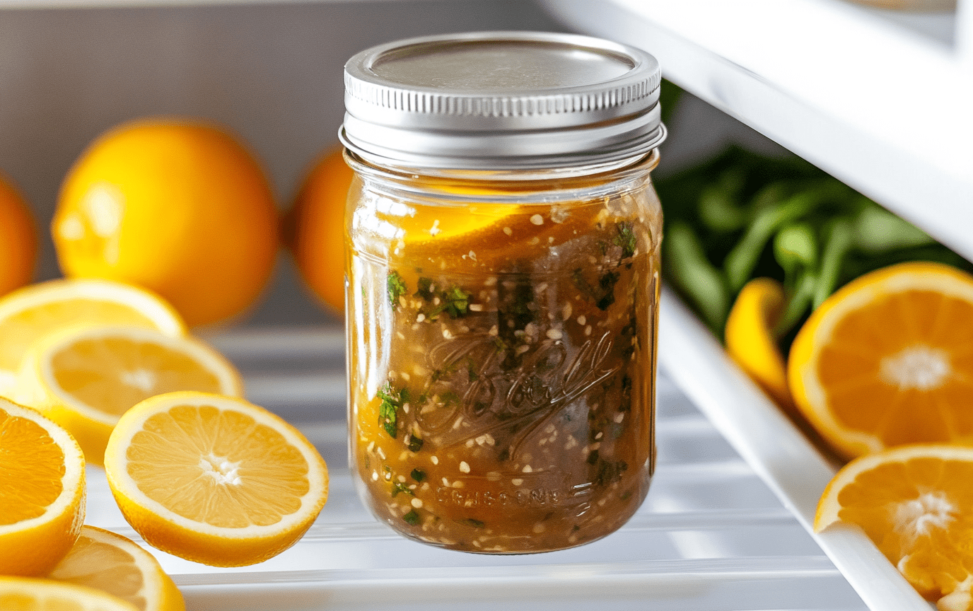 Citrus Soy Dipping Sauce - Light Orange Bean