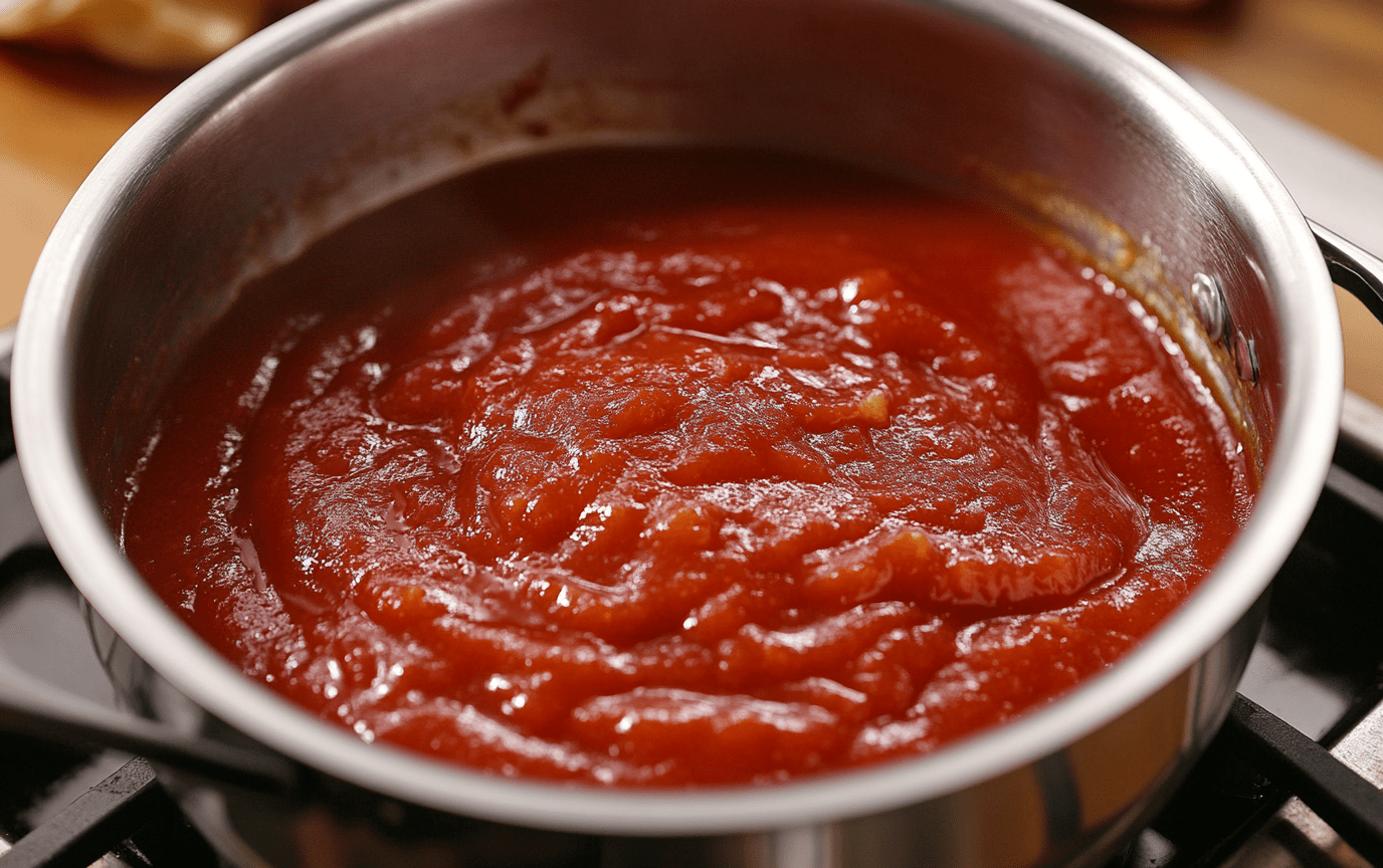 Perfect Homemade Tomato Ketchup - Light Orange Bean
