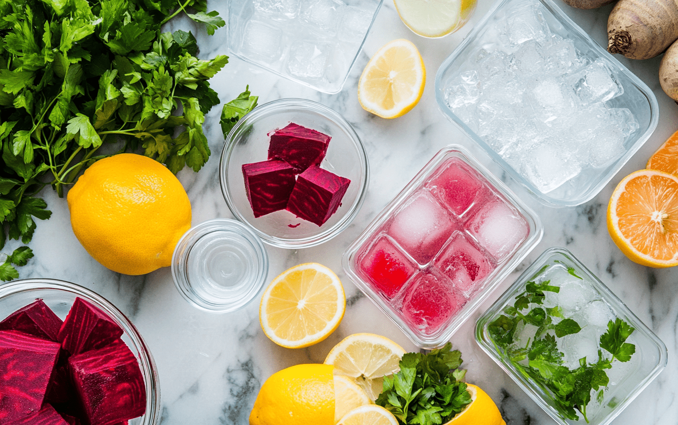 Beet Gin Fizz - Light Orange Bean