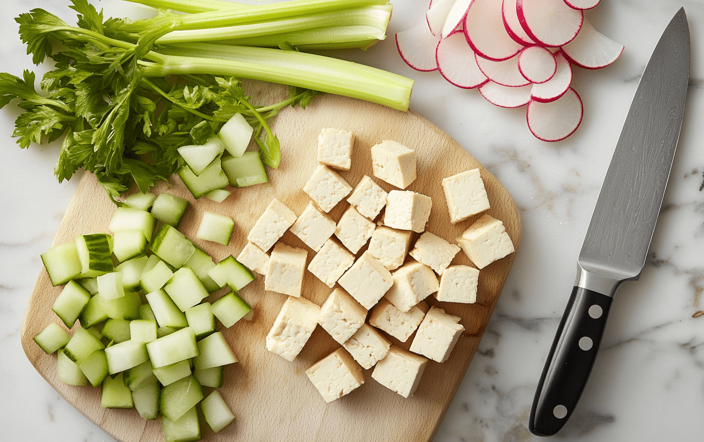 Tofu Potato Salad - Light Orange Bean