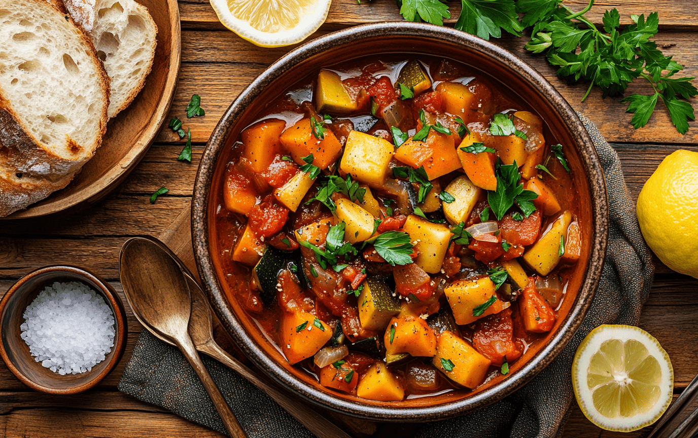 Perfect Hearty Tuscan Bean Soup - Light Orange Bean