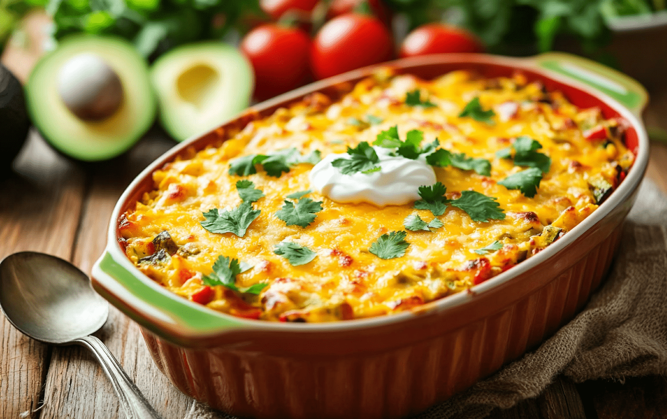Southwest Vegetarian Bake - Light Orange Bean
