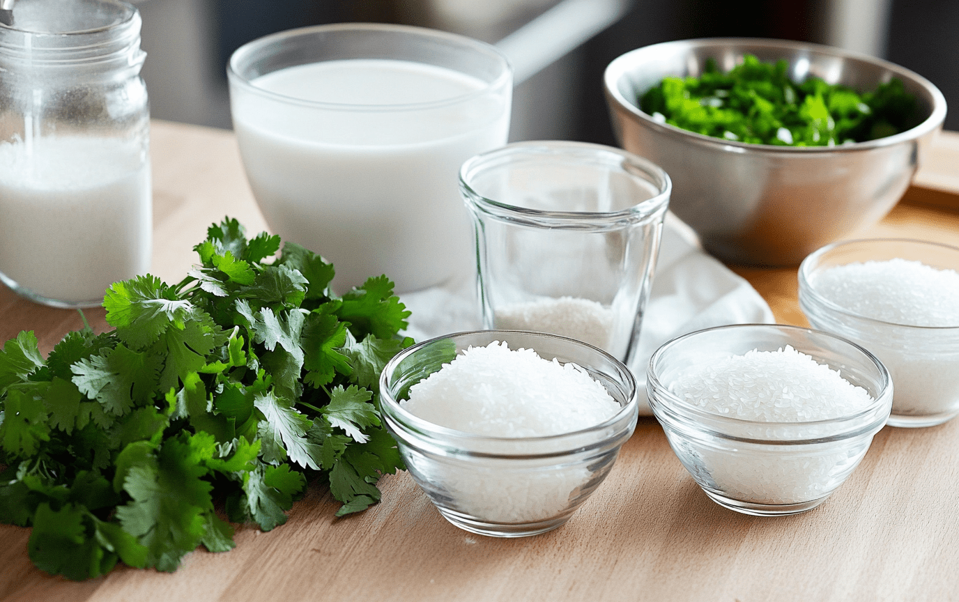 Tropical Coconut Rice - Light Orange Bean