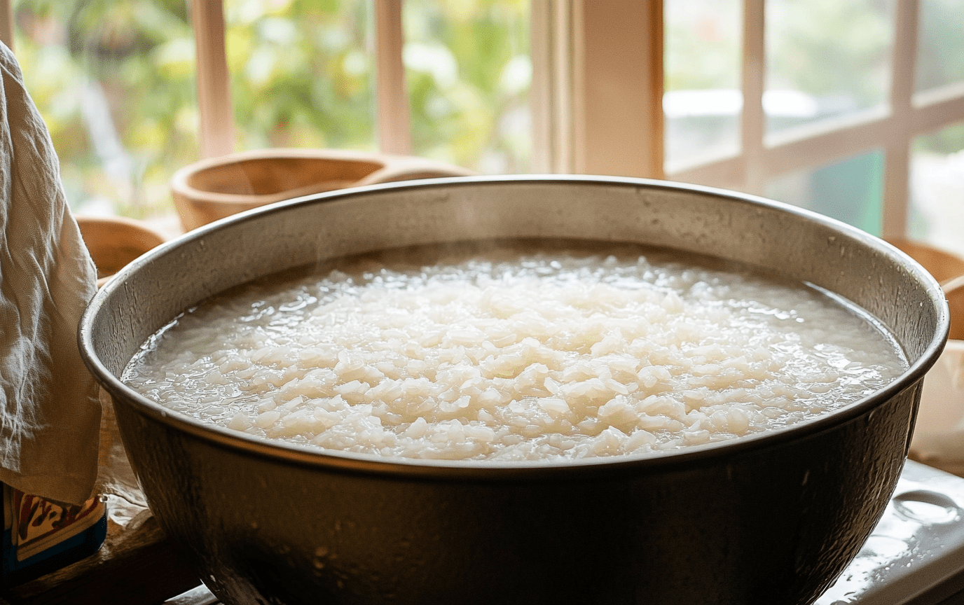 Coconut Mango Rice Delight - Light Orange Bean