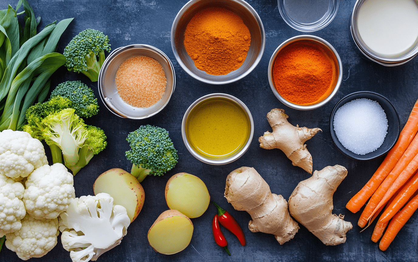 Best Vegan Yellow Thai Curry - Light Orange Bean