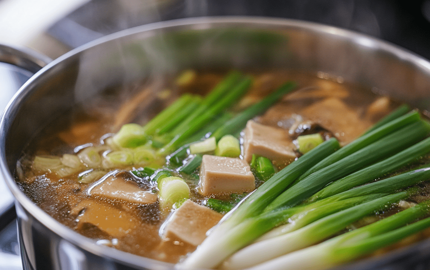 Vegan Chinese Hot Pot - Light Orange Bean