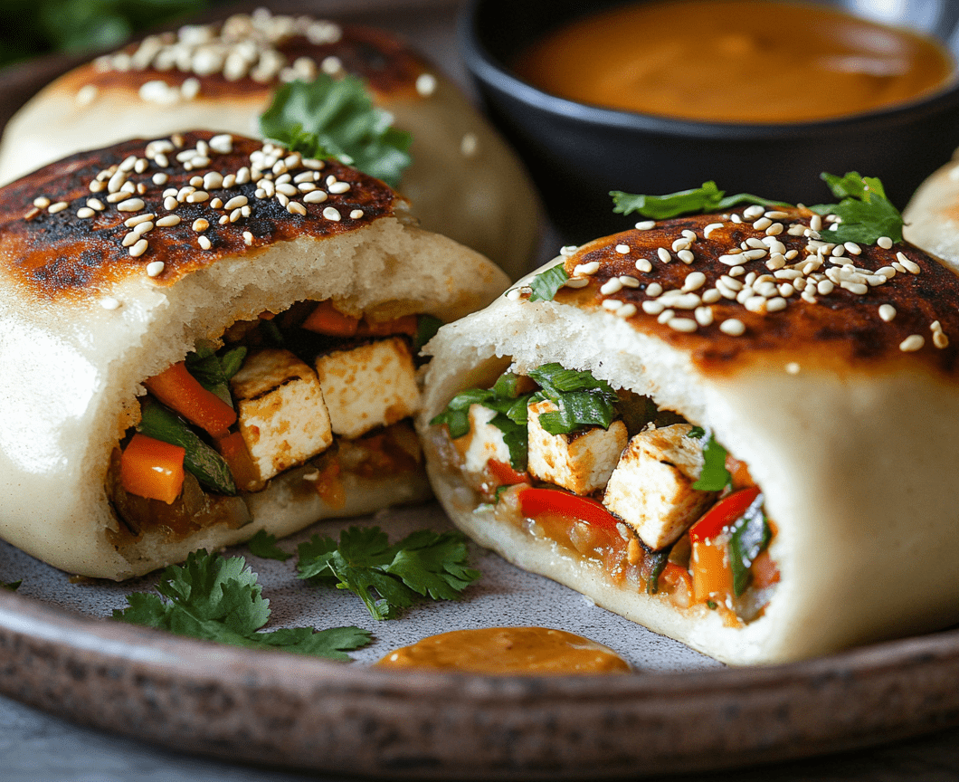 Easy Crispy Veggie Buns - Light Orange Bean