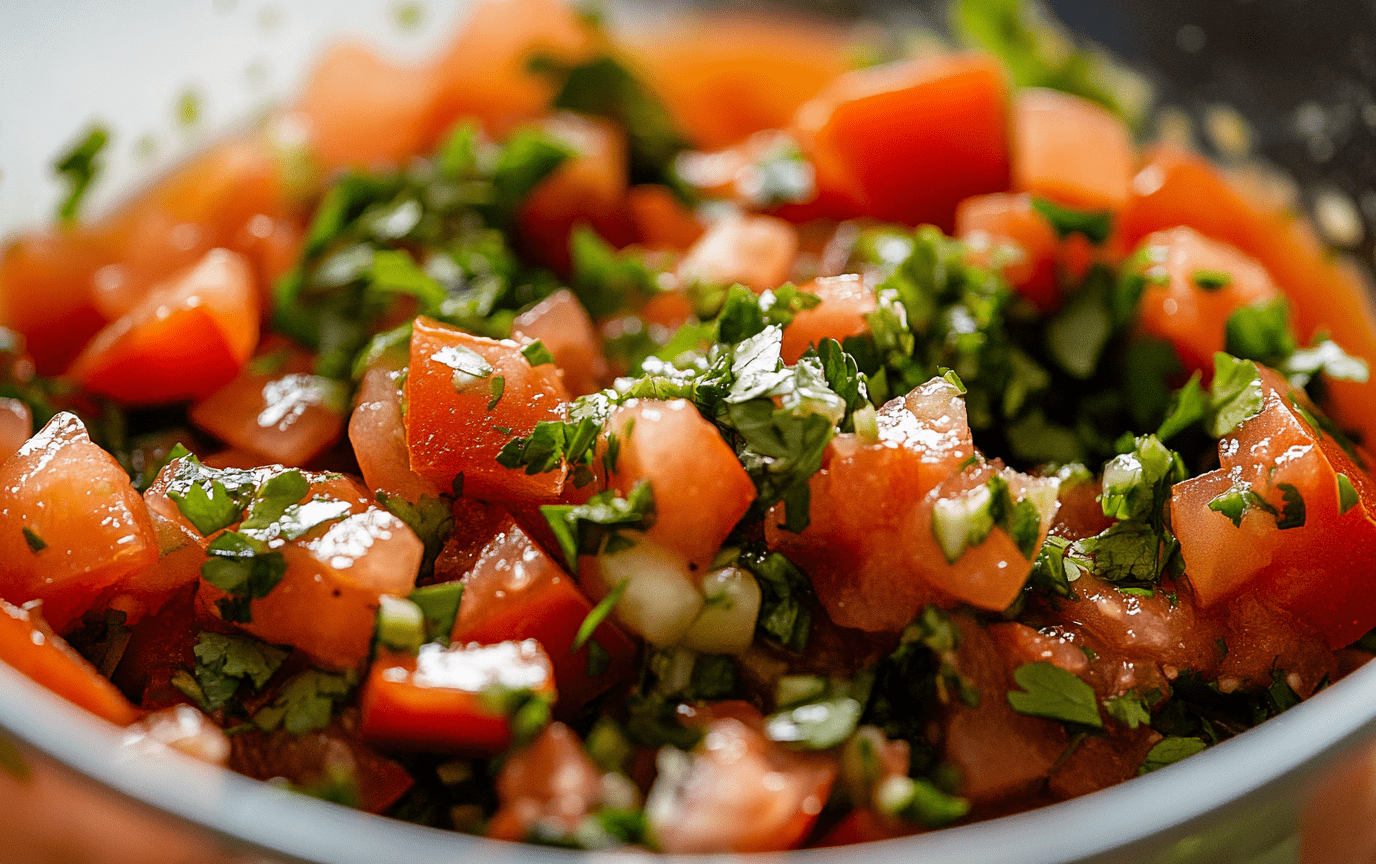 Easy Zesty Meatless Taco Salad - Light Orange Bean