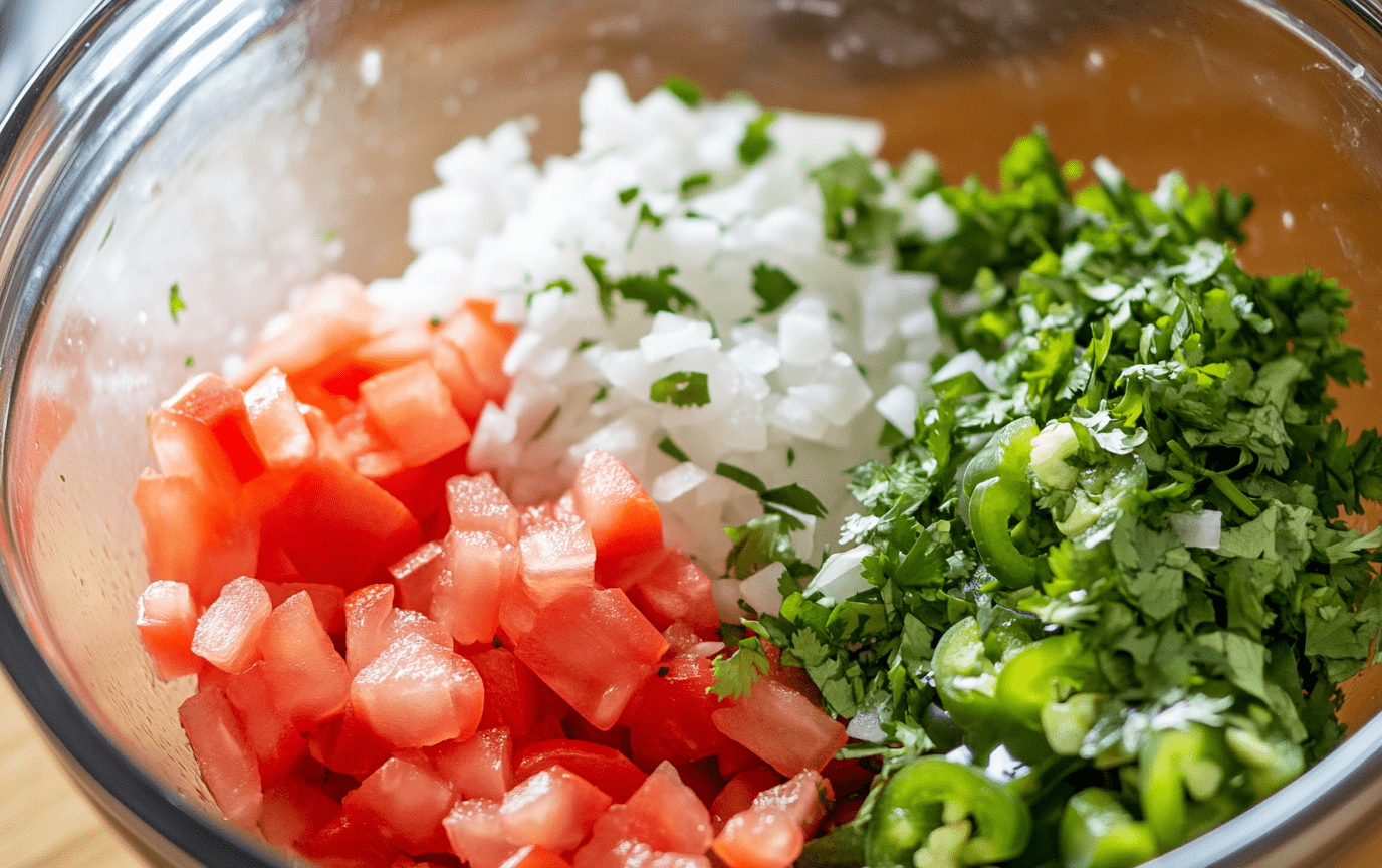 Easy Fresh Tomato Salsa - Light Orange Bean