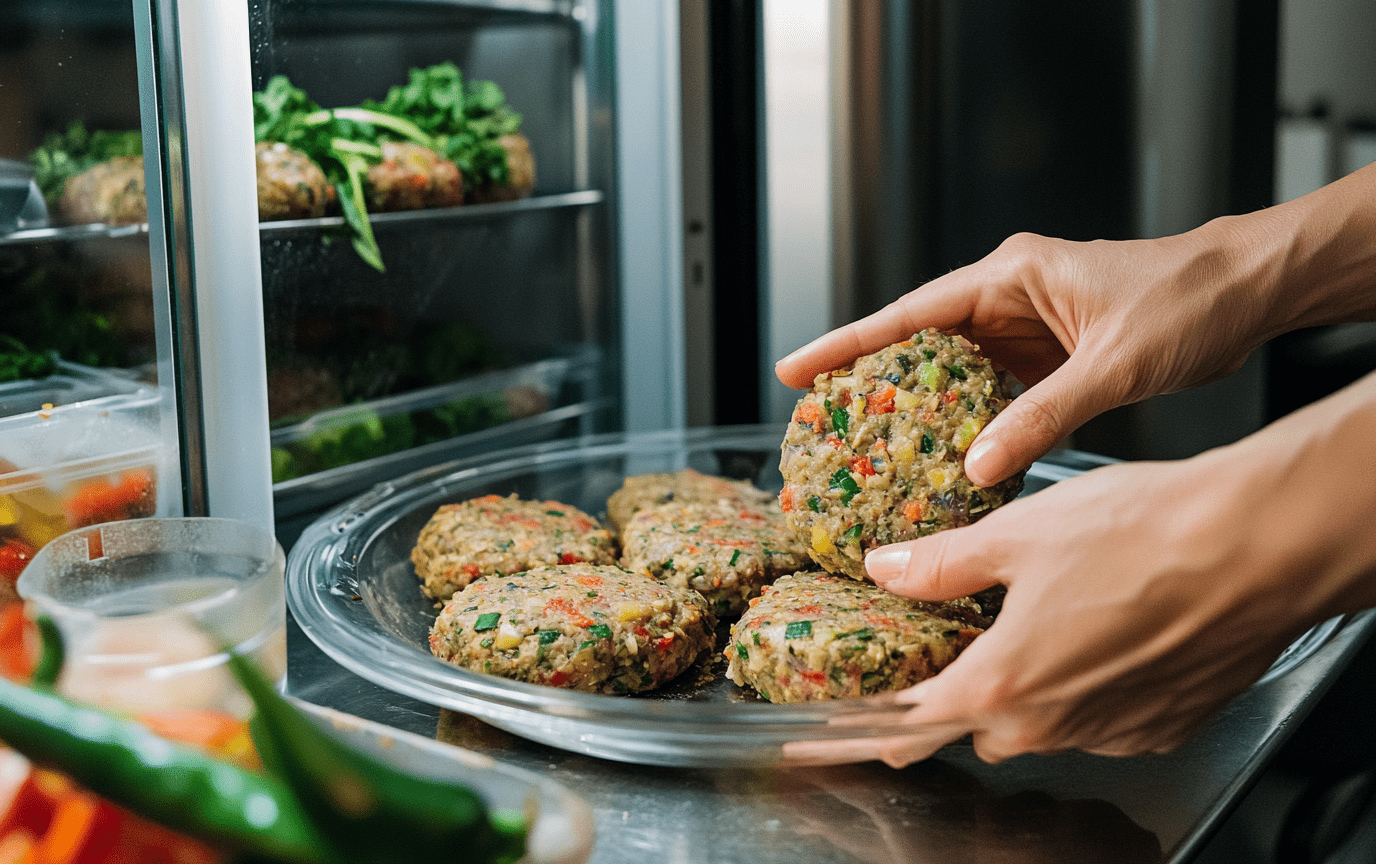 Healthy Ultimate Veggie Patties - Light Orange Bean