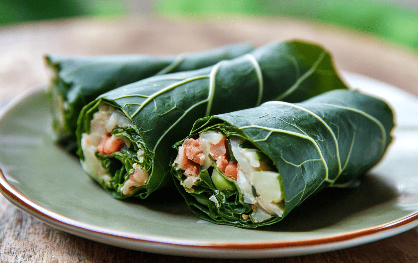 Easy Greek Veggie Wraps with Tzatziki - Light Orange Bean