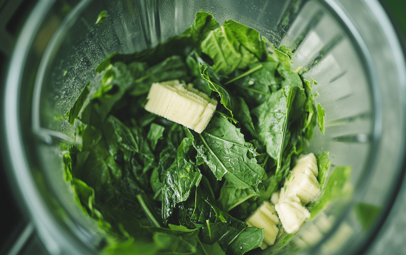 Refreshing Green Smoothie - Light Orange Bean