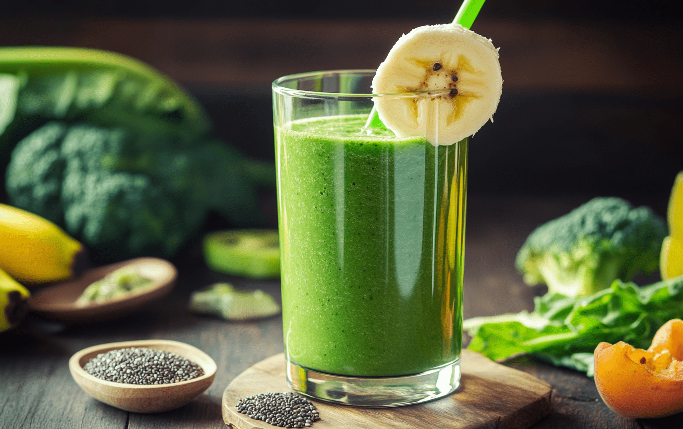 Perfect Green Power Smoothie - Light Orange Bean