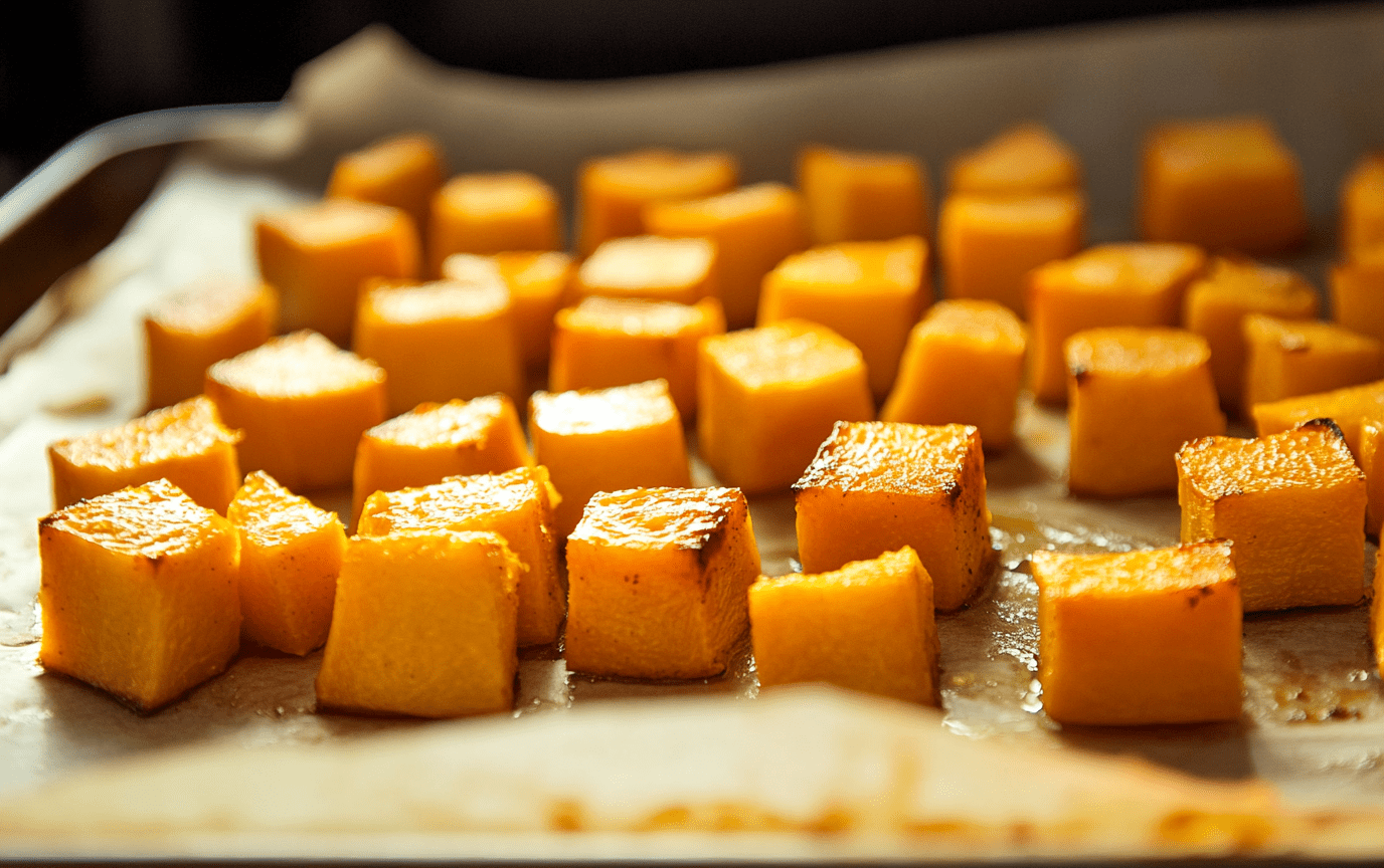 Vegan Creamy Butternut Squash Pudding - Light Orange Bean