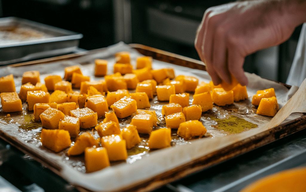 Vegan Creamy Butternut Squash Pudding - Light Orange Bean