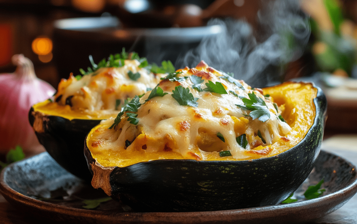 Baked Kabocha Delight - Light Orange Bean