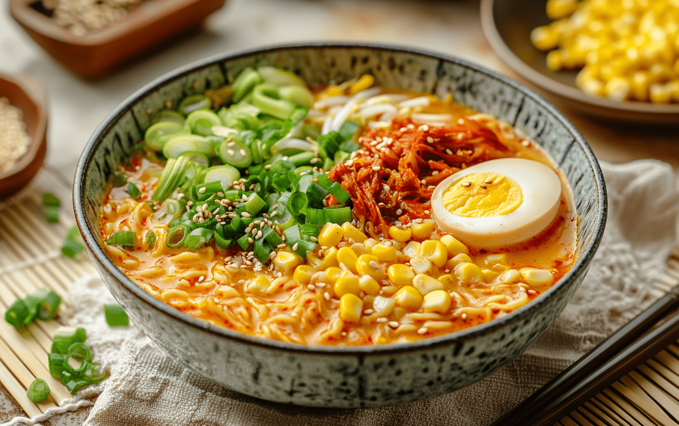 Perfect Spicy Soy Milk Ramen - Light Orange Bean
