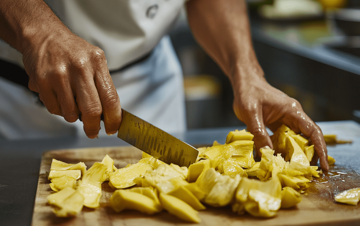 Spiced Jackfruit Delight - Light Orange Bean