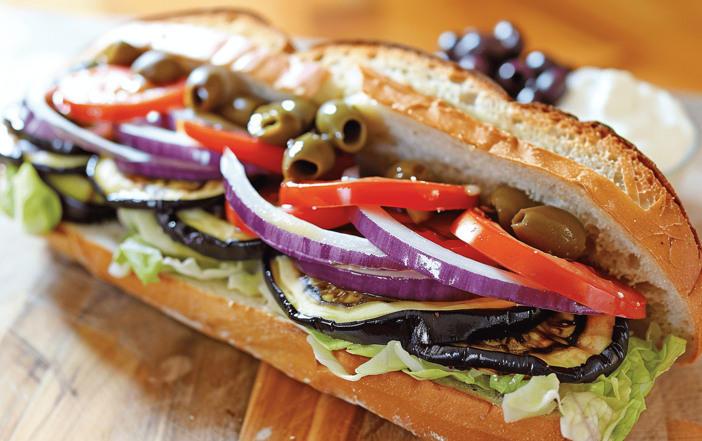 Veggie Italian Sub - Light Orange Bean