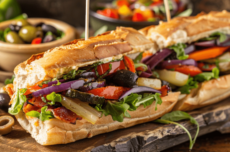 Veggie Italian Sub - Light Orange Bean