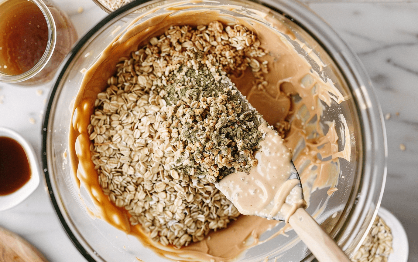 No-Bake Oatmeal Energy Bites - Light Orange Bean