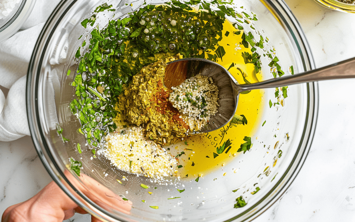 Garlic Herb Vegan Cheese Spread - Light Orange Bean