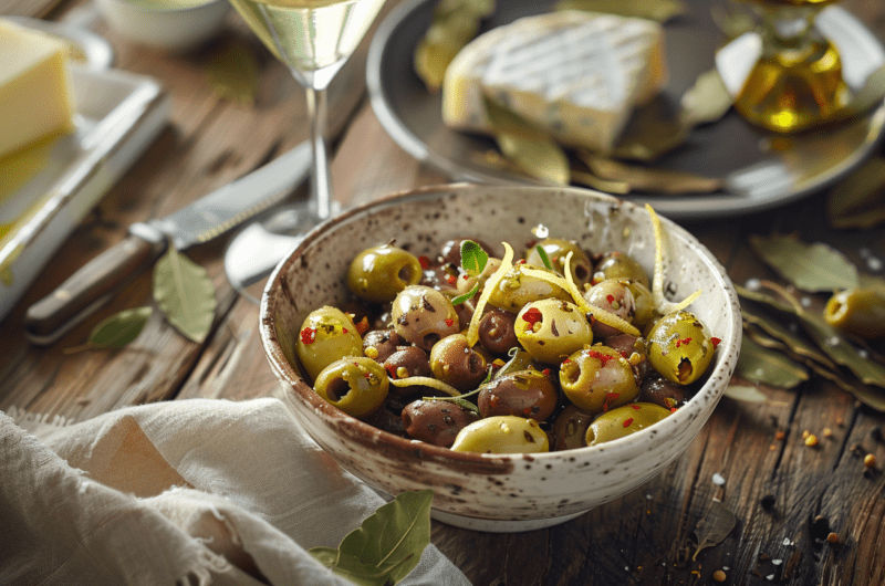 Warm Spiced Olives - Light Orange Bean