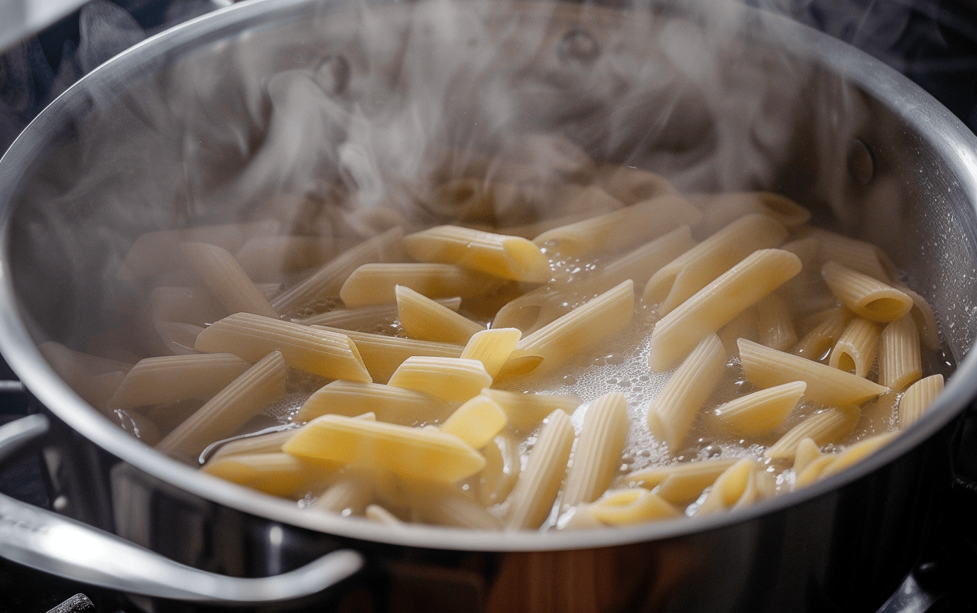 Spicy Penne Pasta - Light Orange Bean