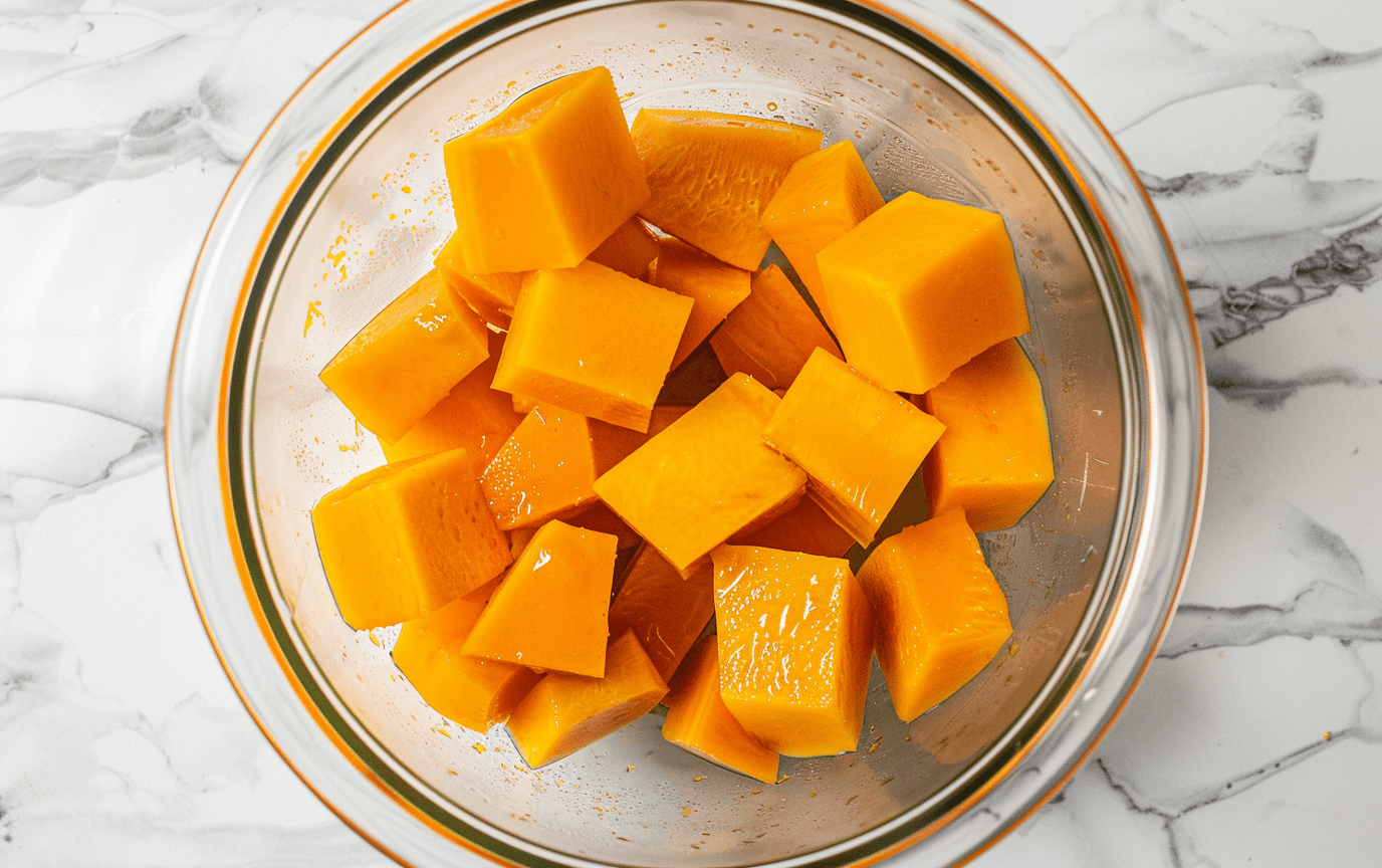 Thai Zucchini and Pumpkin Stir-Fry - Light Orange Bean