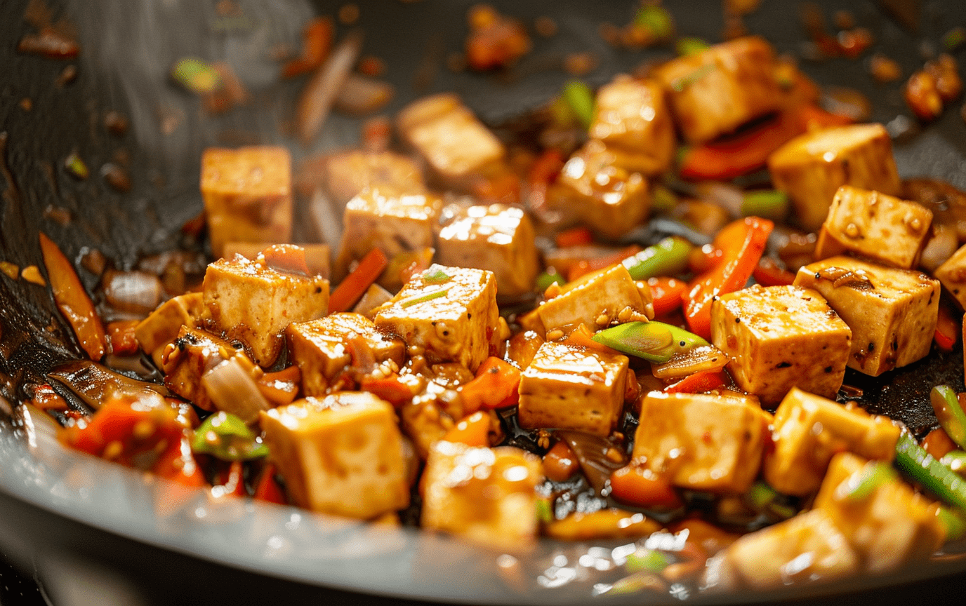 Thai Zucchini and Pumpkin Stir-Fry - Light Orange Bean