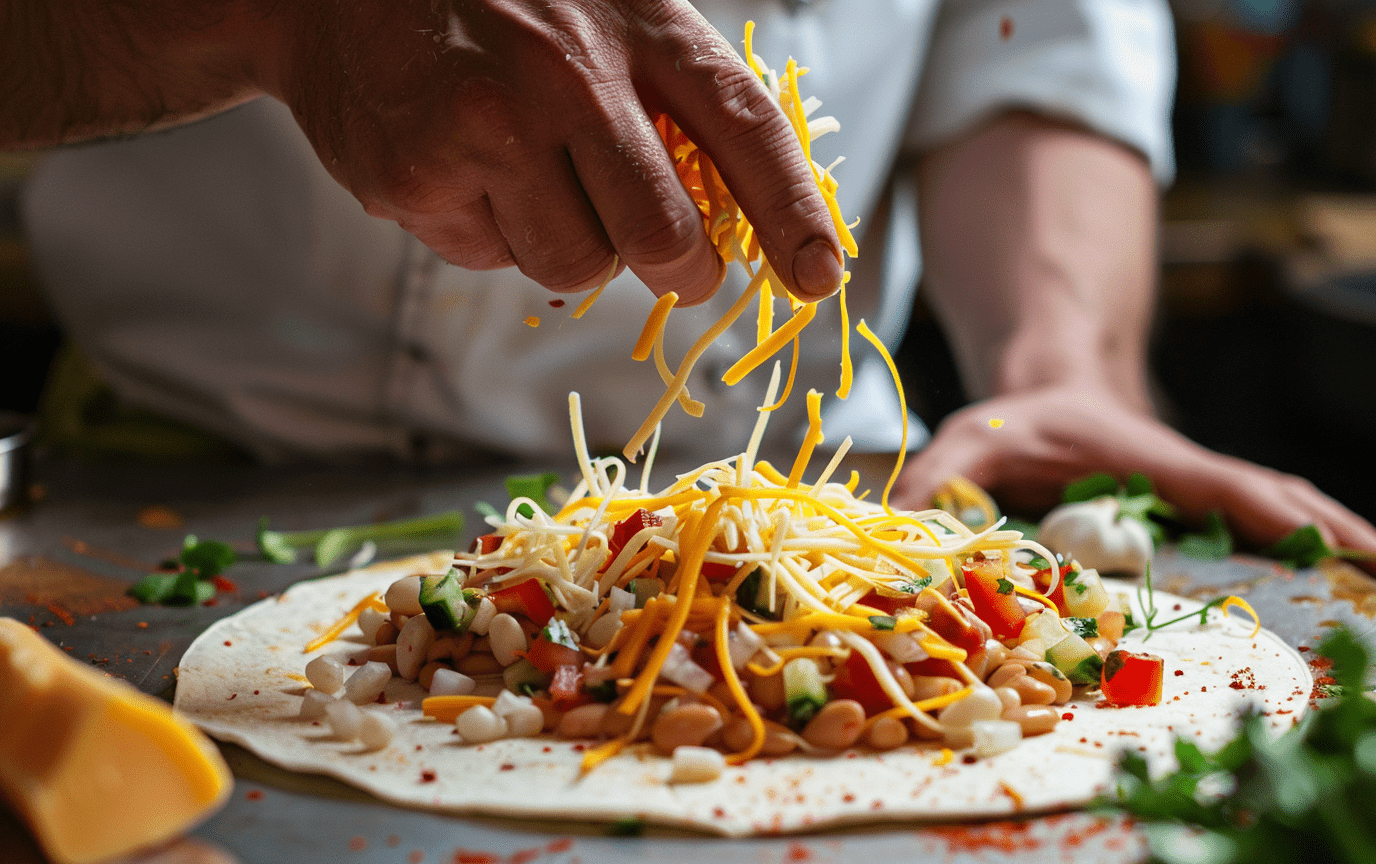 Best Spicy Bean Wrap - Light Orange Bean