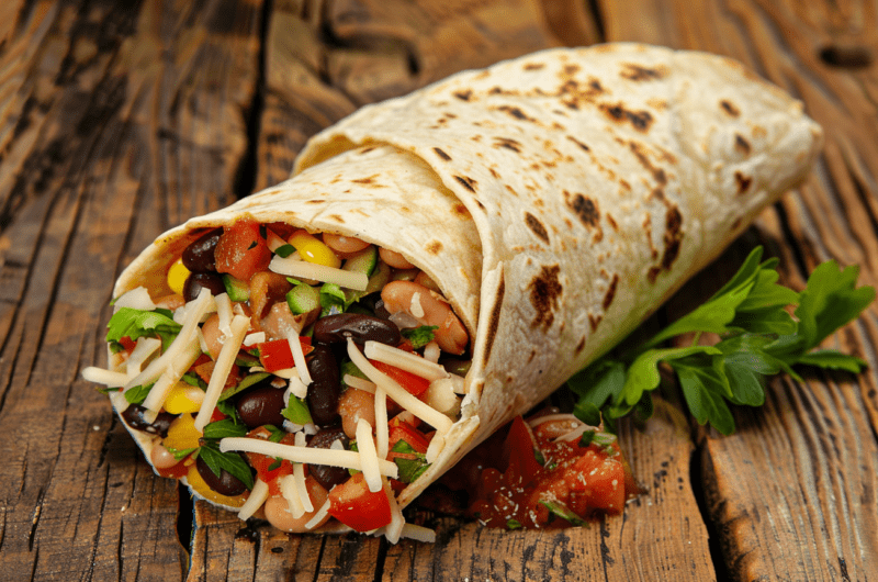 Best Spicy Bean Wrap - Light Orange Bean