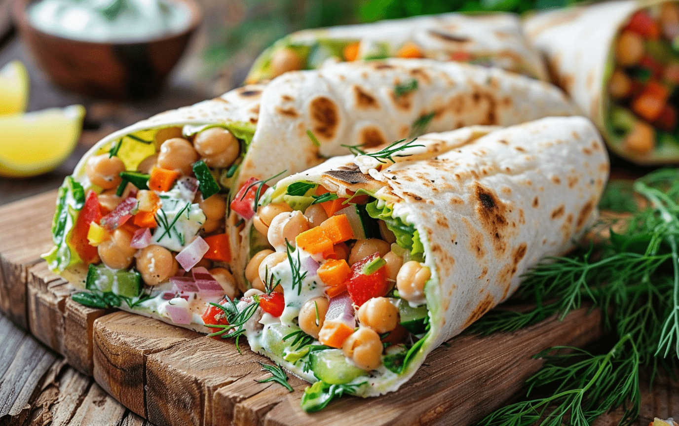 Best Spicy Bean Wrap - Light Orange Bean