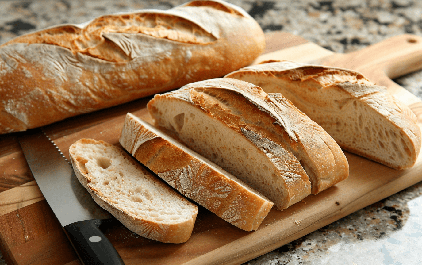 Easy Air Fryer Vegan Garlic Bread - Light Orange Bean