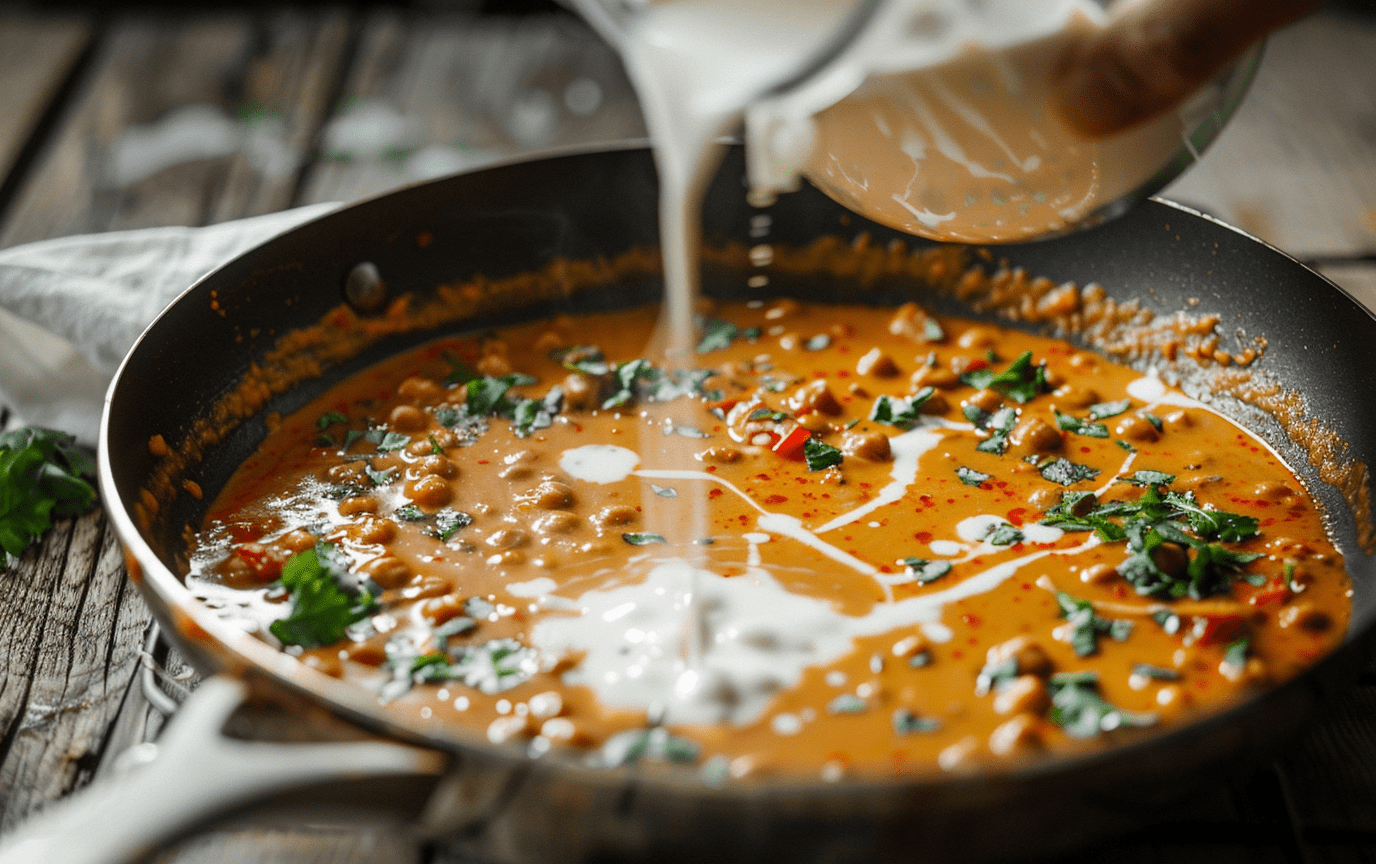 Coconut Chickpea Delight - Light Orange Bean