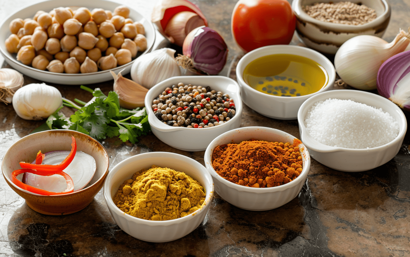 Coconut Chickpea Delight - Light Orange Bean