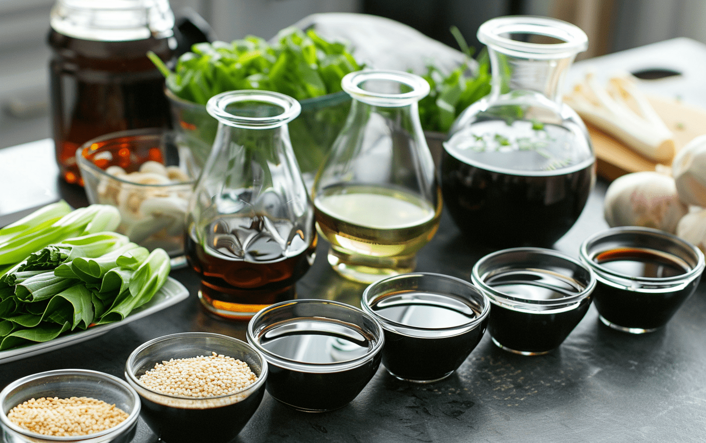 Quick Garlic Yu Choy - Light Orange Bean