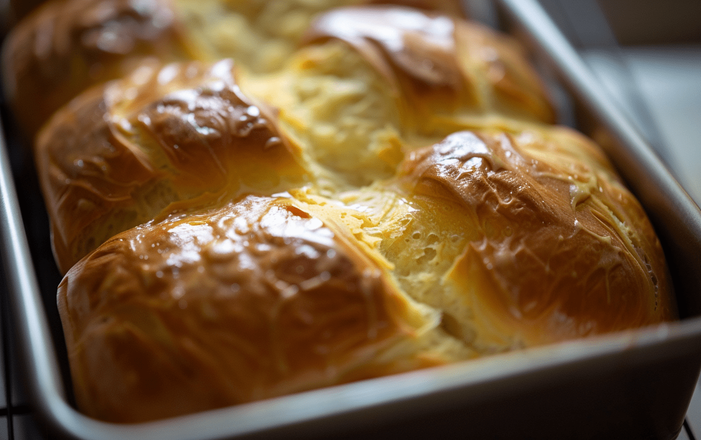 Easy Shokupan - Japanese Milk Bread - Light Orange Bean