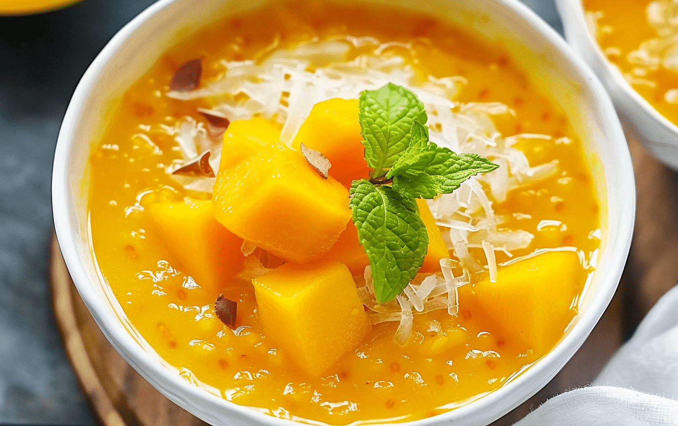 Vegan Mango Pomelo Sago (Mango Dessert) – Healthy 2-Fruit Combination ...