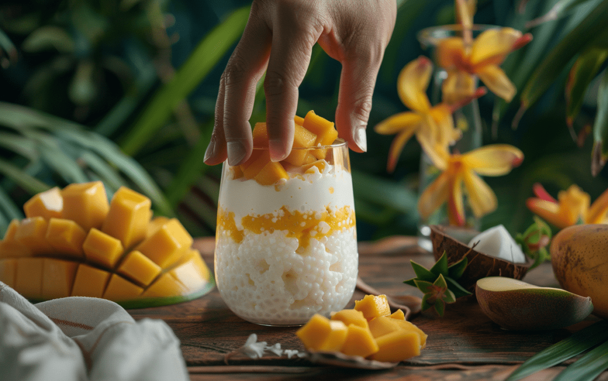 Mango Sago Recipe (Tapioca Pudding) - A Tropical Taste of Sunshine ...