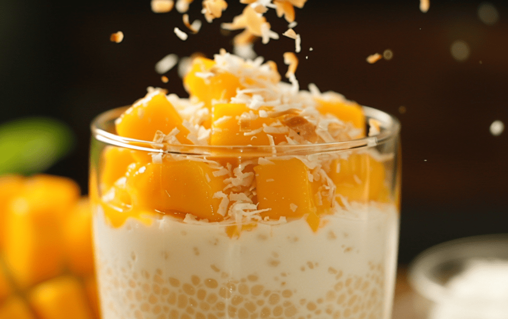 Mango Sago Recipe (Tapioca Pudding) - A Tropical Taste of Sunshine ...