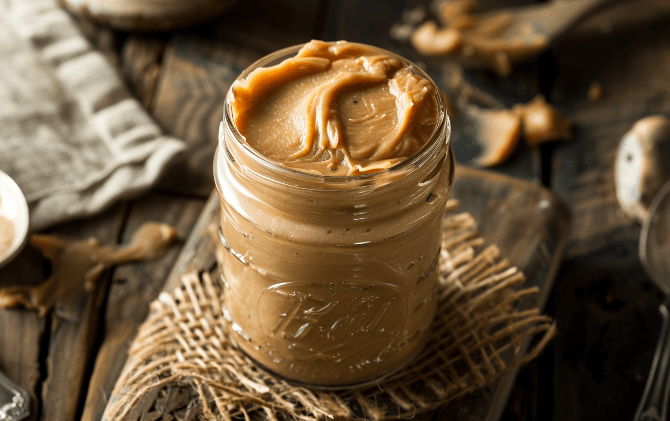 Roasted 4-Ingredient Homemade Soy Butter - Light Orange Bean