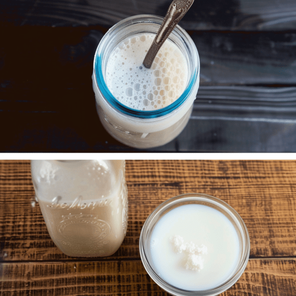 How to Make Soy Milk Kefir - Light Orange Bean