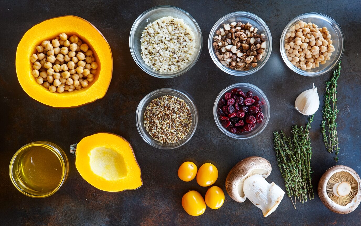 Instant Pot Acorn Squash Delight - Light Orange Bean