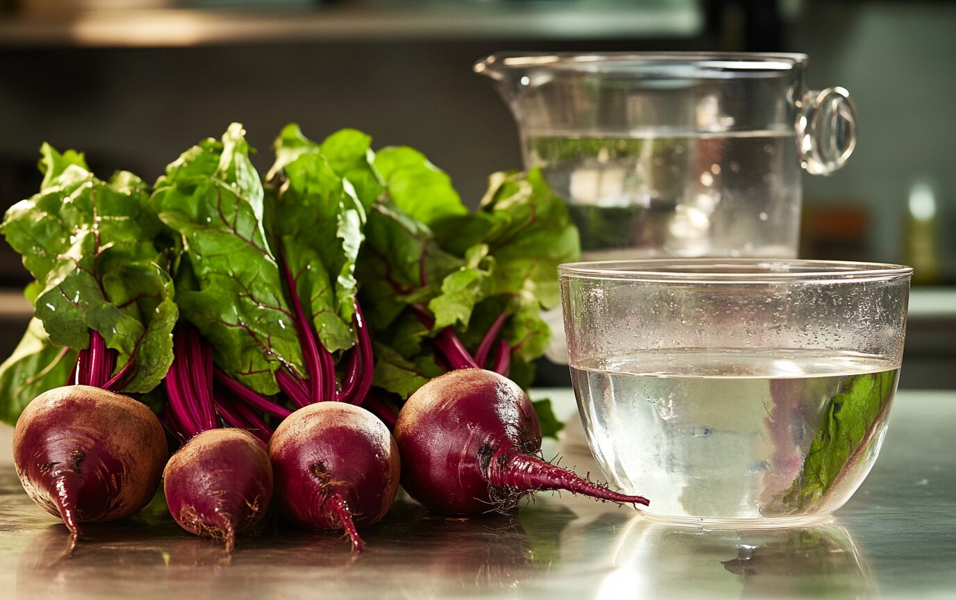Easy Instant Pot Steamed Beets - Light Orange Bean
