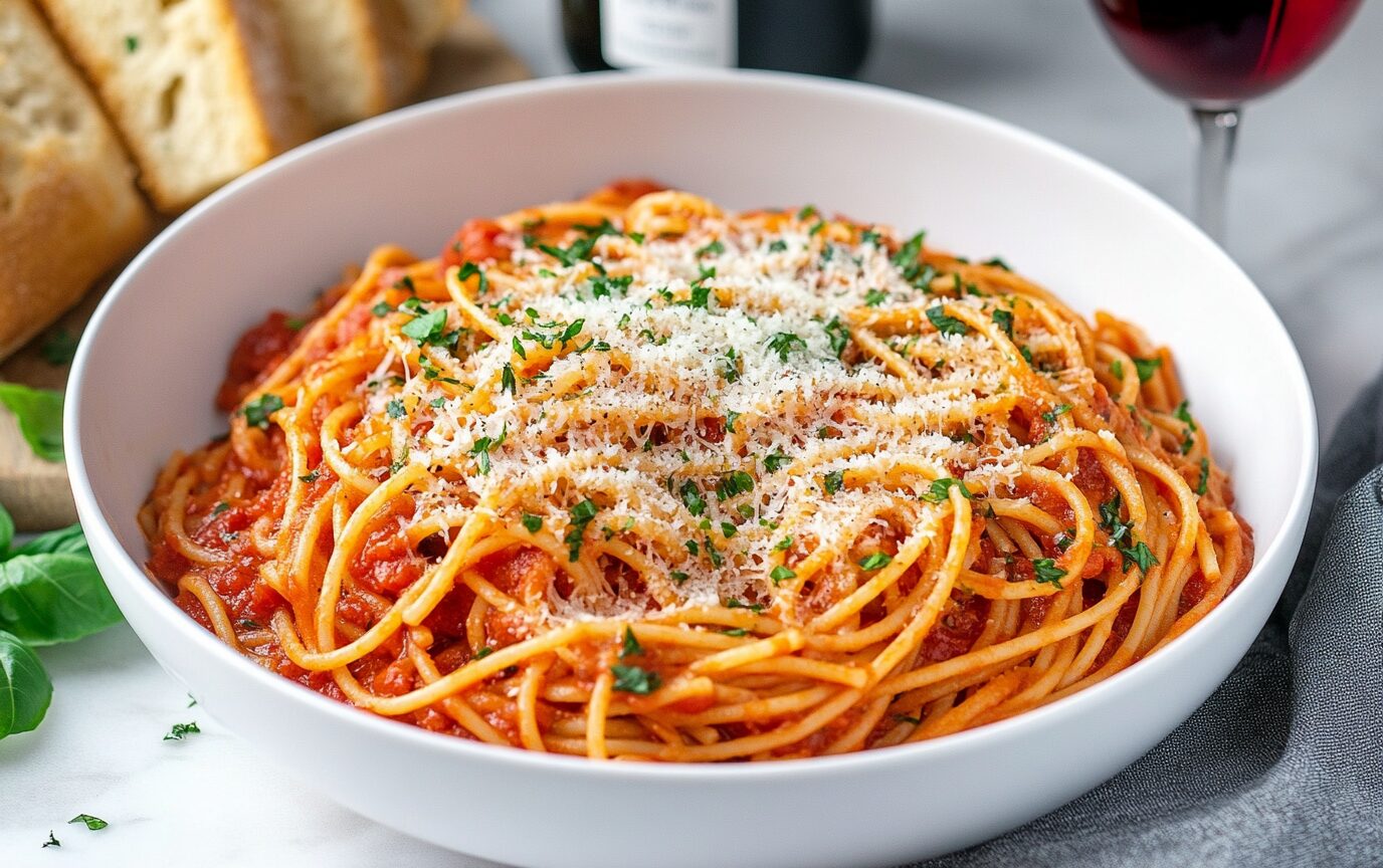 Instant Pot Spaghetti Delight - Light Orange Bean